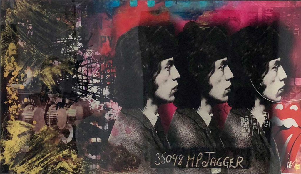 Mick Jagger | Artwork by James Chiew | Galeria HMH | Art Gallery | Mallorca