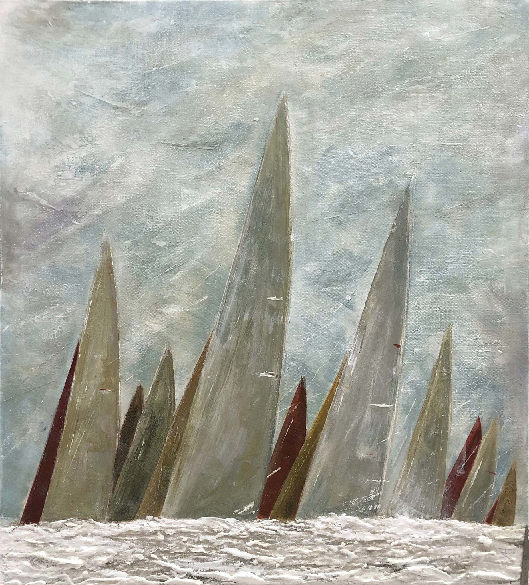 Landfall | Artwork by Frauke Klatt | Galeria HMH | Art Gallery | Mallorca