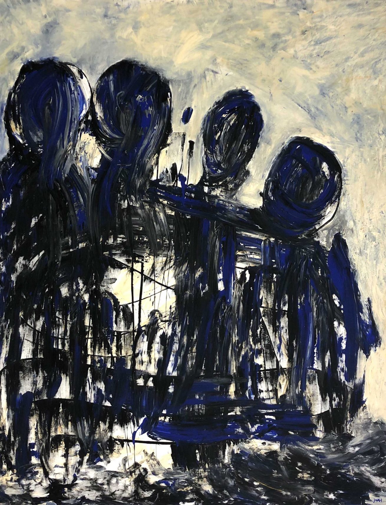 Galaxy | Artwork by Jürgen Haupt | Galeria HMH | Art Gallery | Mallorca
