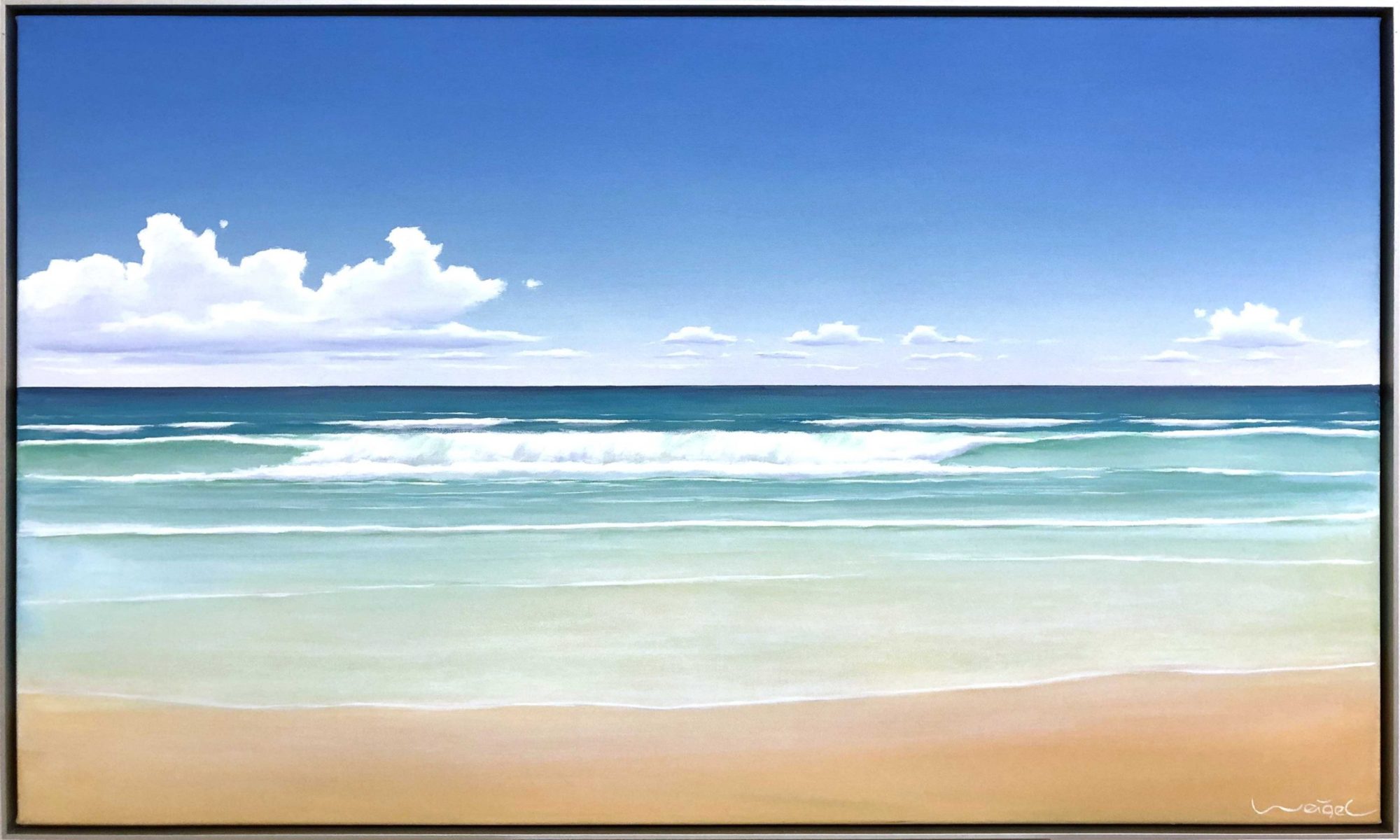 Light wave | Artwork by Michael Weigel | Galeria HMH | Art Gallery ...