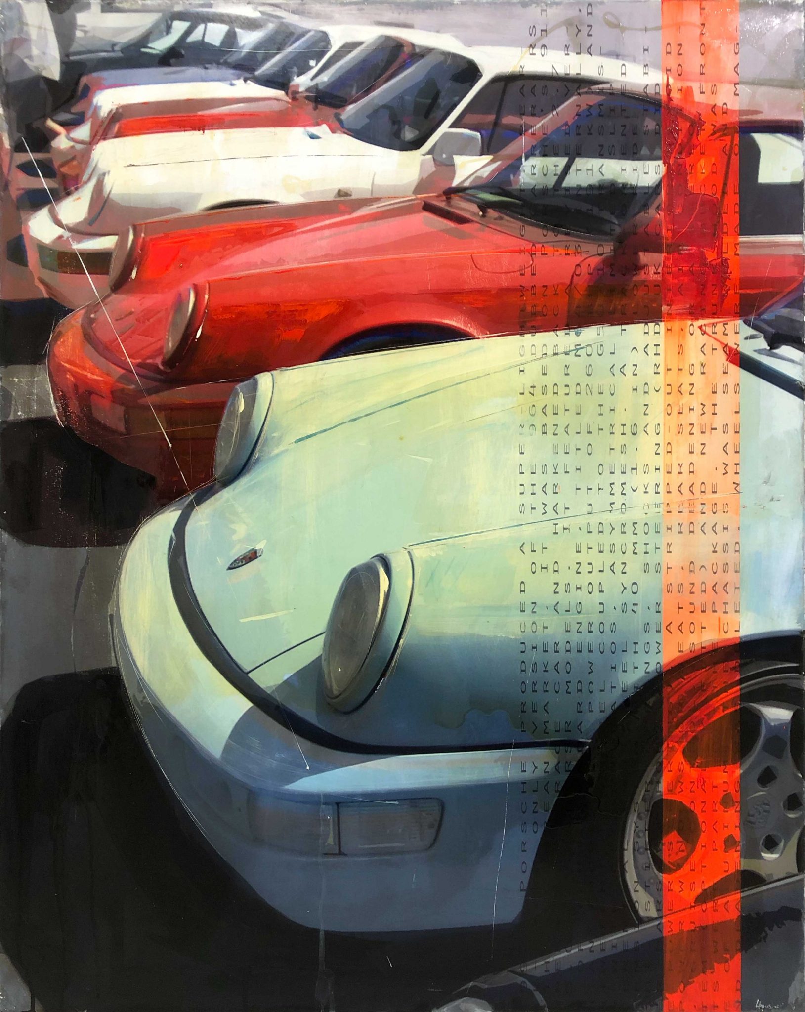 Porsche 911 | Artwork by Markus Haub | Galeria HMH | Art Gallery | Mallorca
