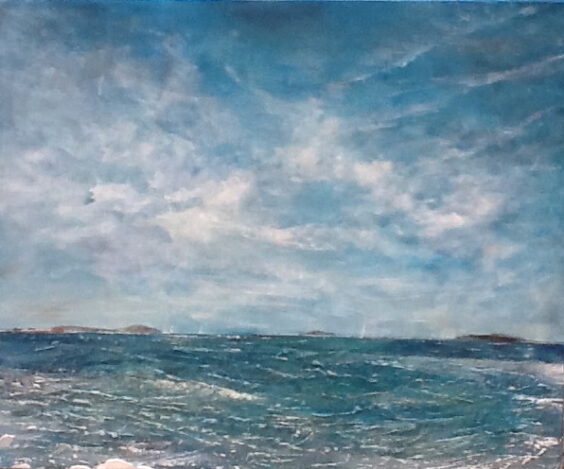 Landfall | Artwork by Frauke Klatt | Galeria HMH | Art Gallery | Mallorca