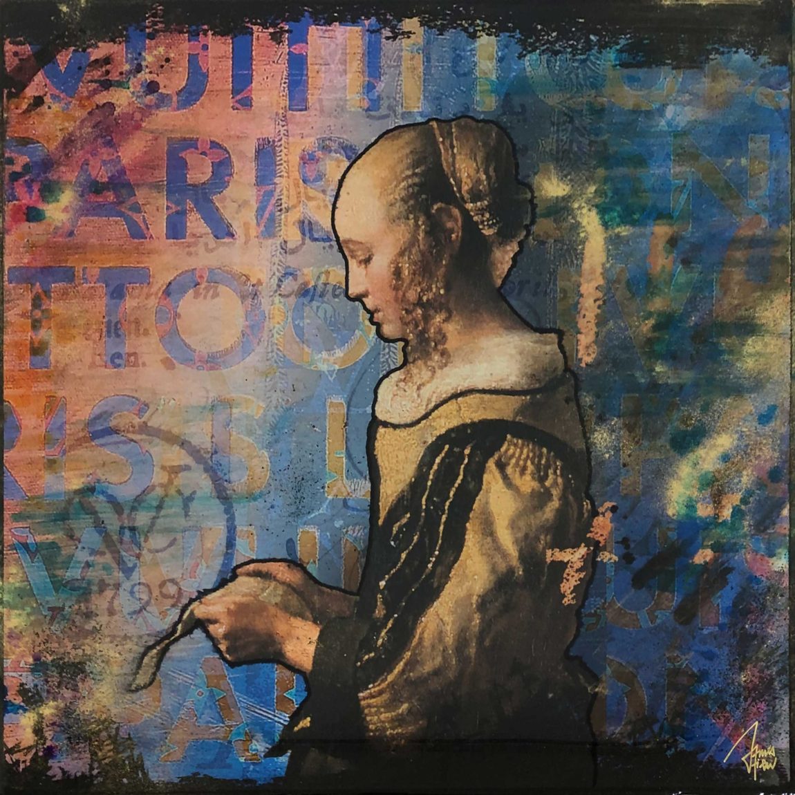 Vermeer the letter reader | Artwork by James Chiew | Galeria HMH | Art ...