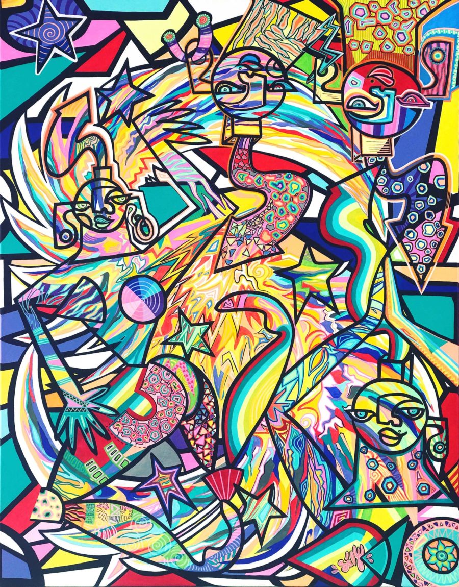 Resurection of the phoenix | Artwork by Sely | Galeria HMH | Art ...