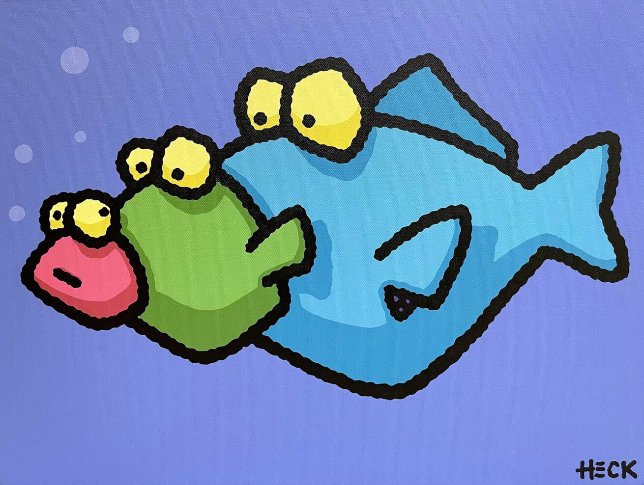 Just a nibble | Kunstwerk von Ed Heck | Galeria HMH | Kunstgalerie ...