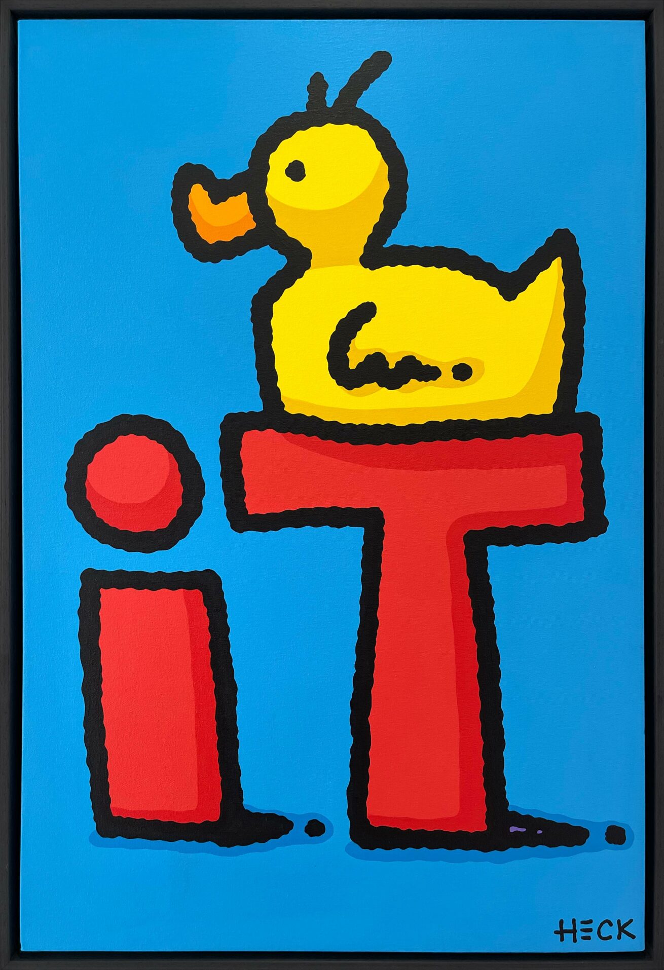 Just a nibble | Artwork by Ed Heck | Galeria HMH | Art Gallery | Mallorca