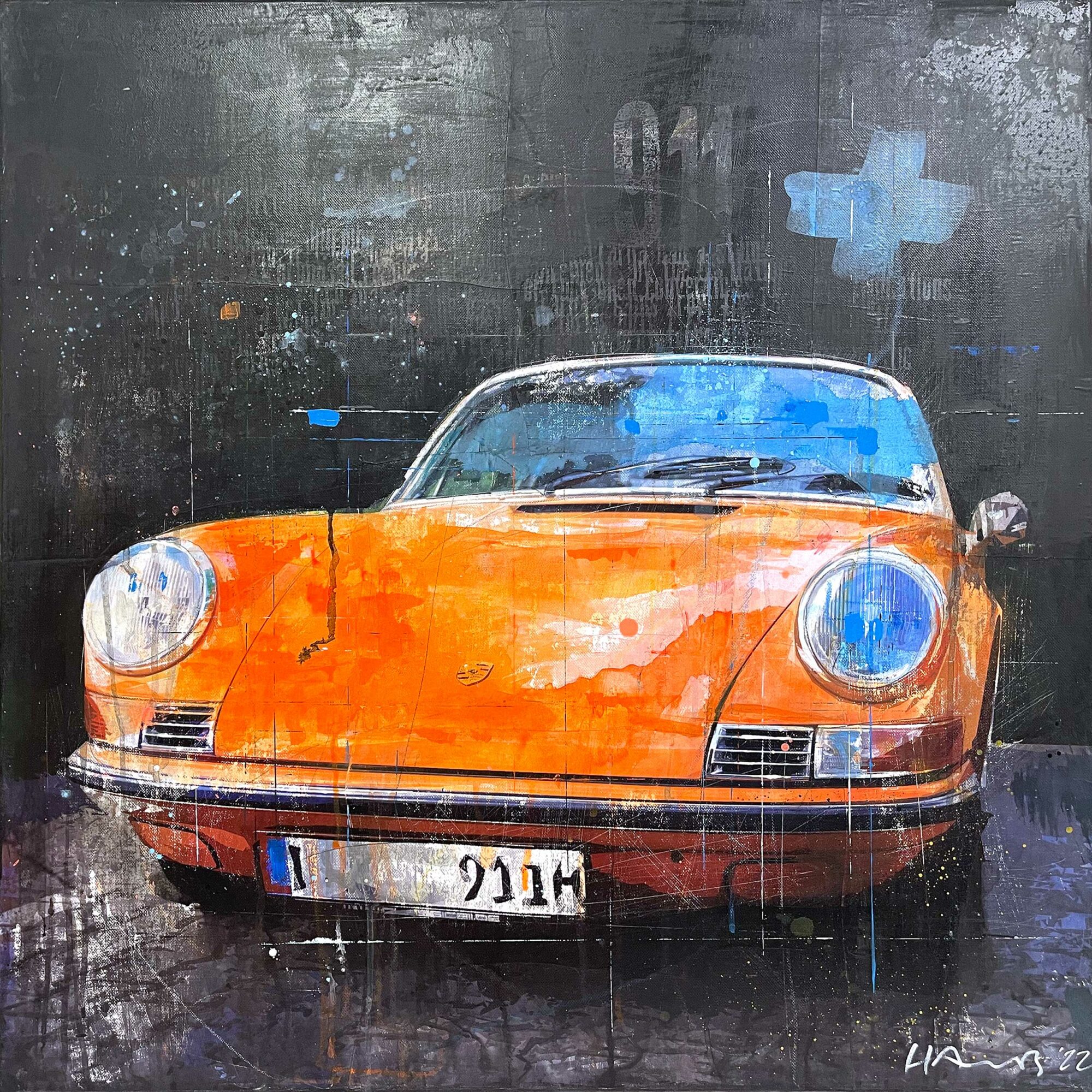Porsche 911 | Artwork by Markus Haub | Galeria HMH | Art Gallery | Mallorca