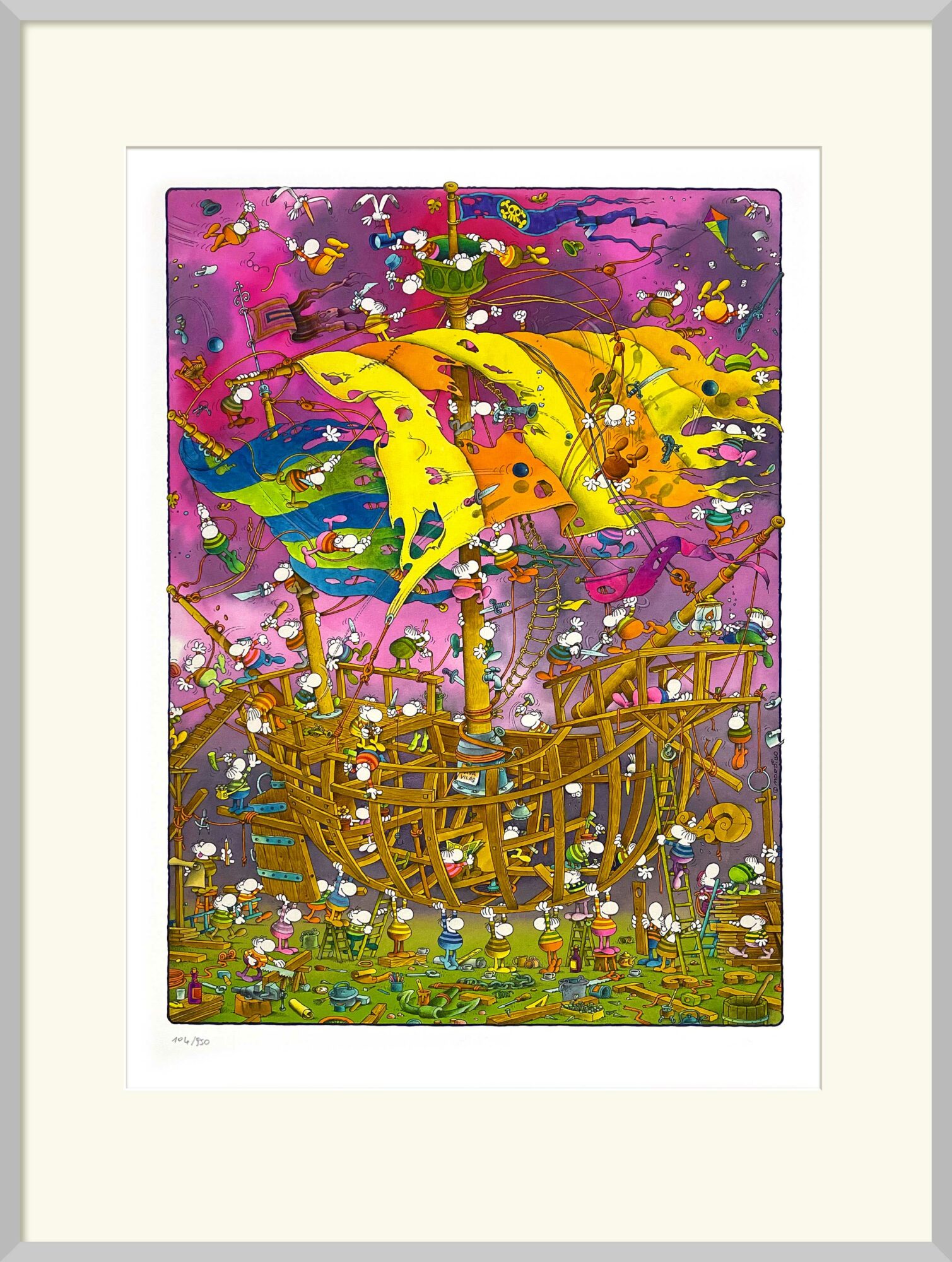 Teamwork | Artwork by Mordillo | Galeria HMH | Art Gallery | Mallorca