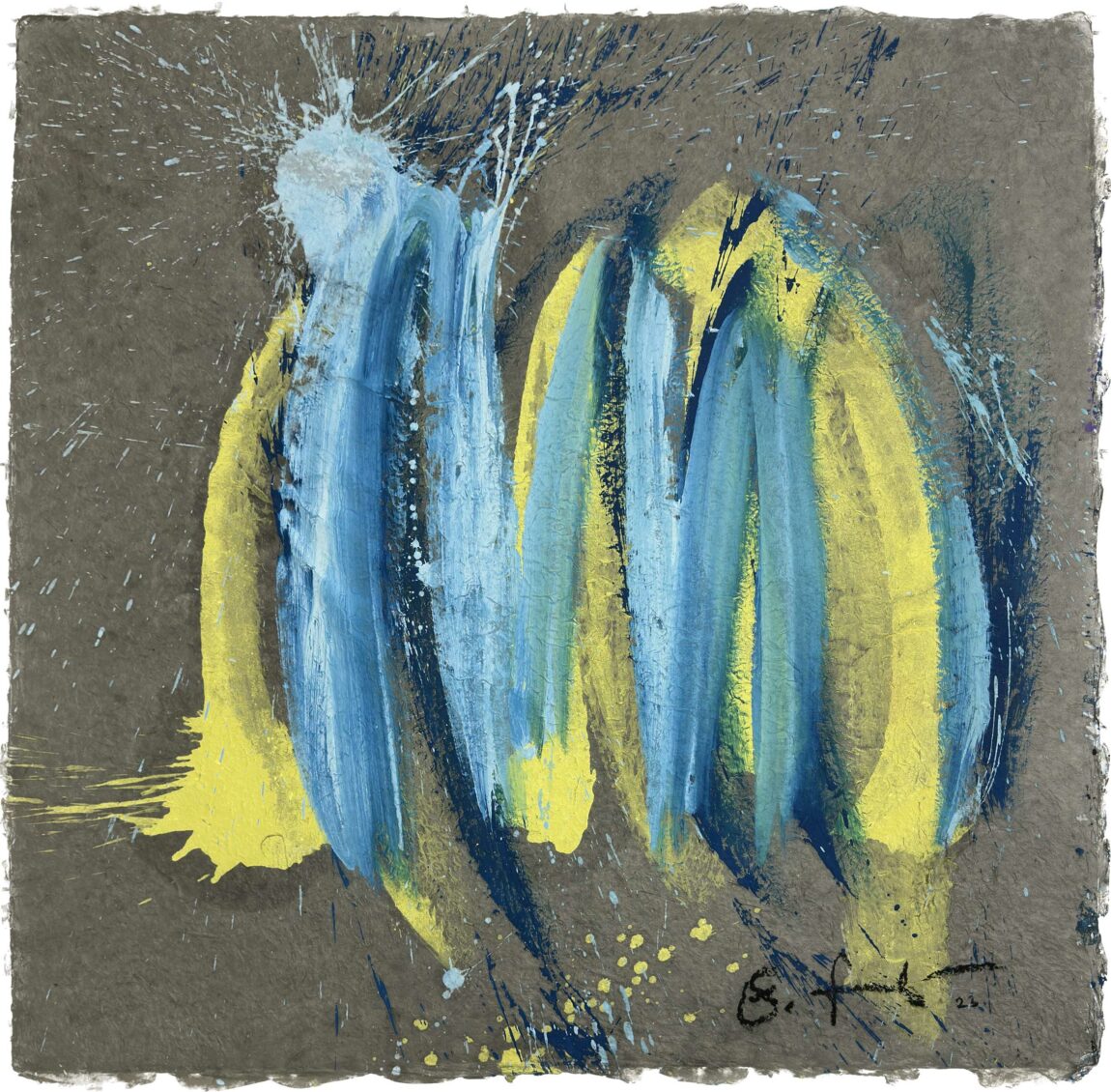 Rhapsodie in Blue V | Artwork by Enrique Fuentes | Galeria HMH | Art ...
