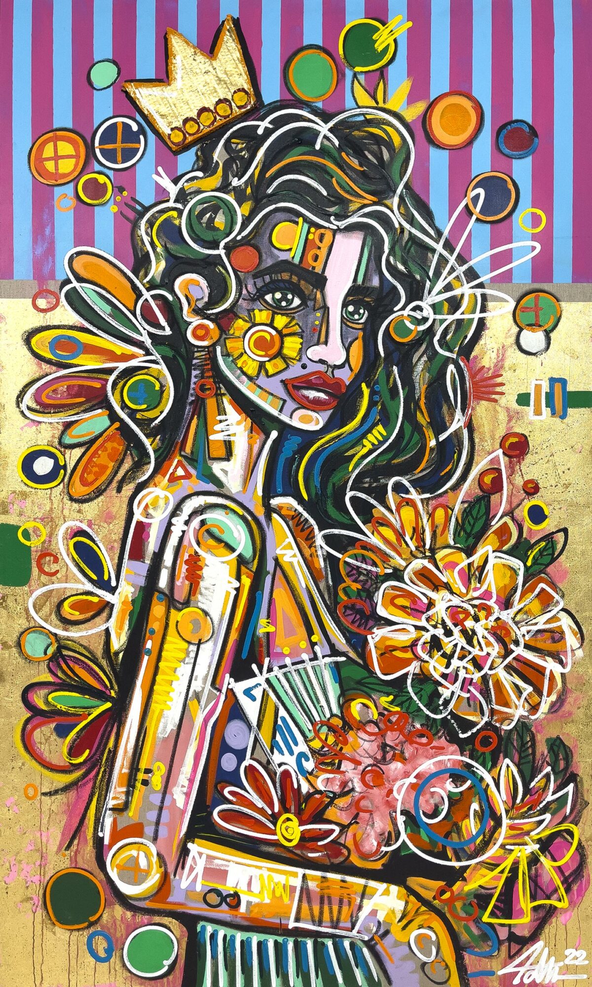 Beautiful Queen | Artwork by David Tollmann | Galeria HMH | Art Gallery ...