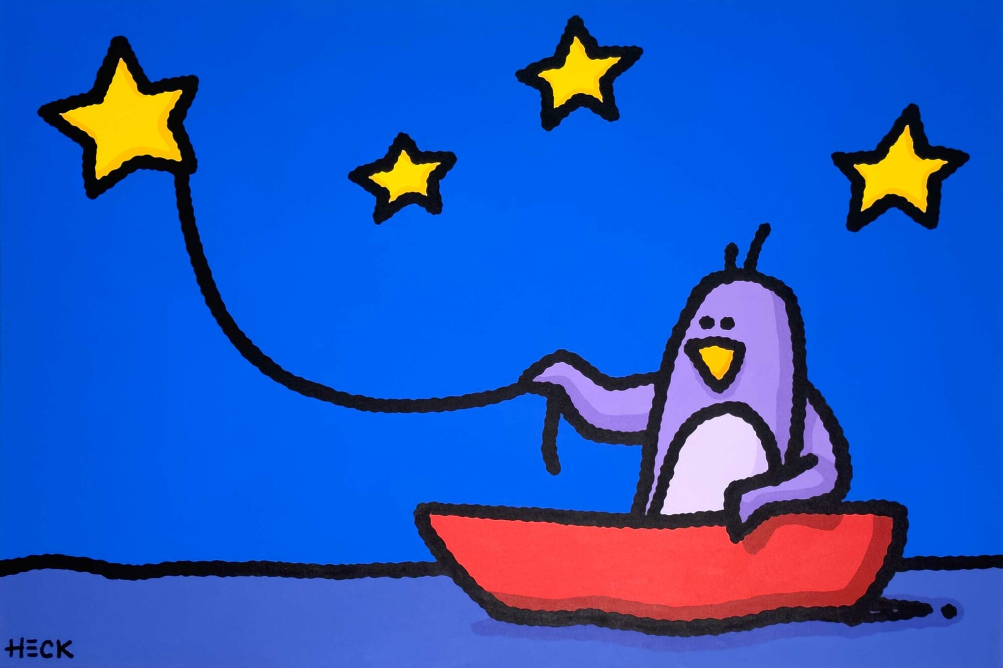 Star Ship | Artwork by Ed Heck | Galeria HMH | Art Gallery | Mallorca