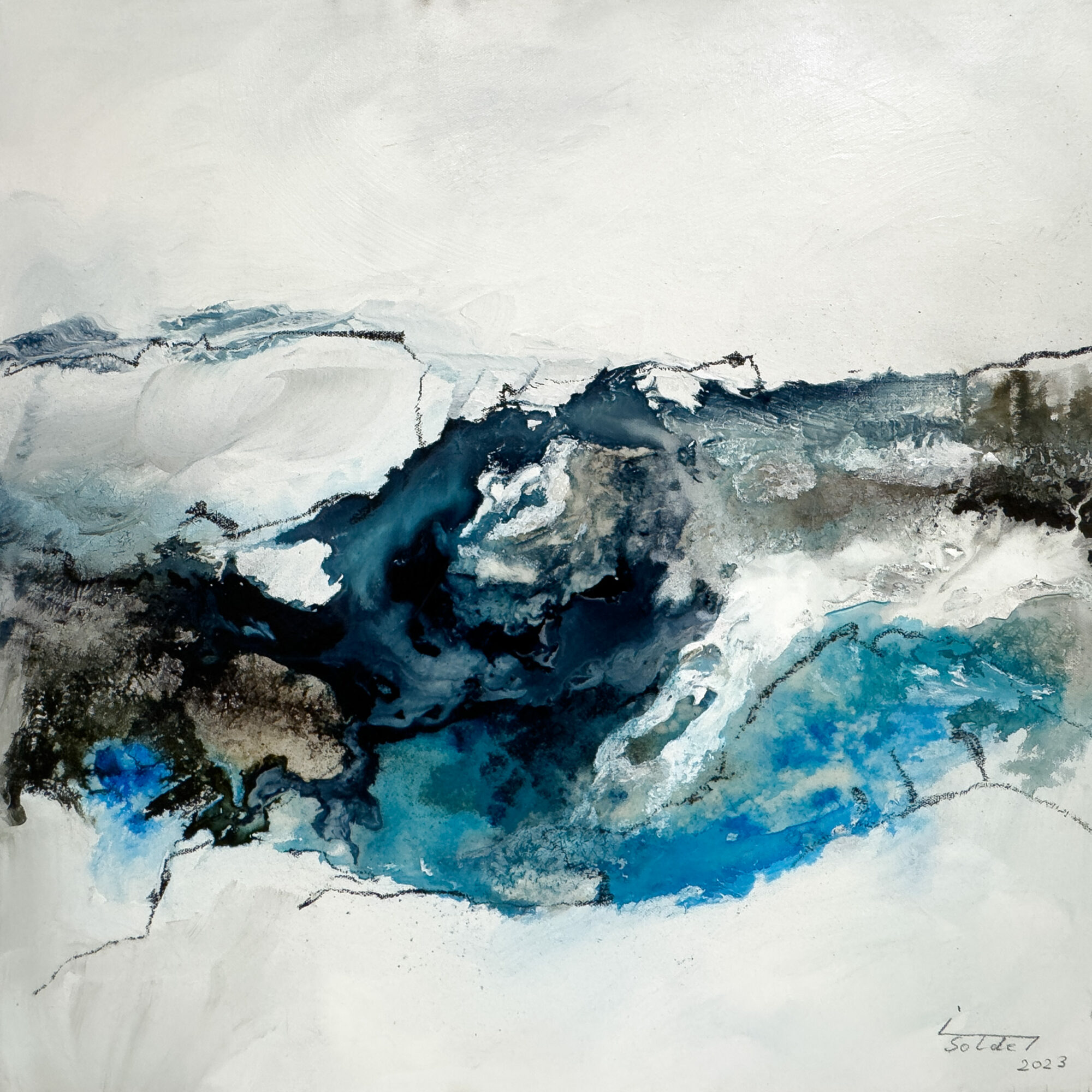 Santa Maria C | Artwork by Isolde Folger | Galeria HMH | Art Gallery ...