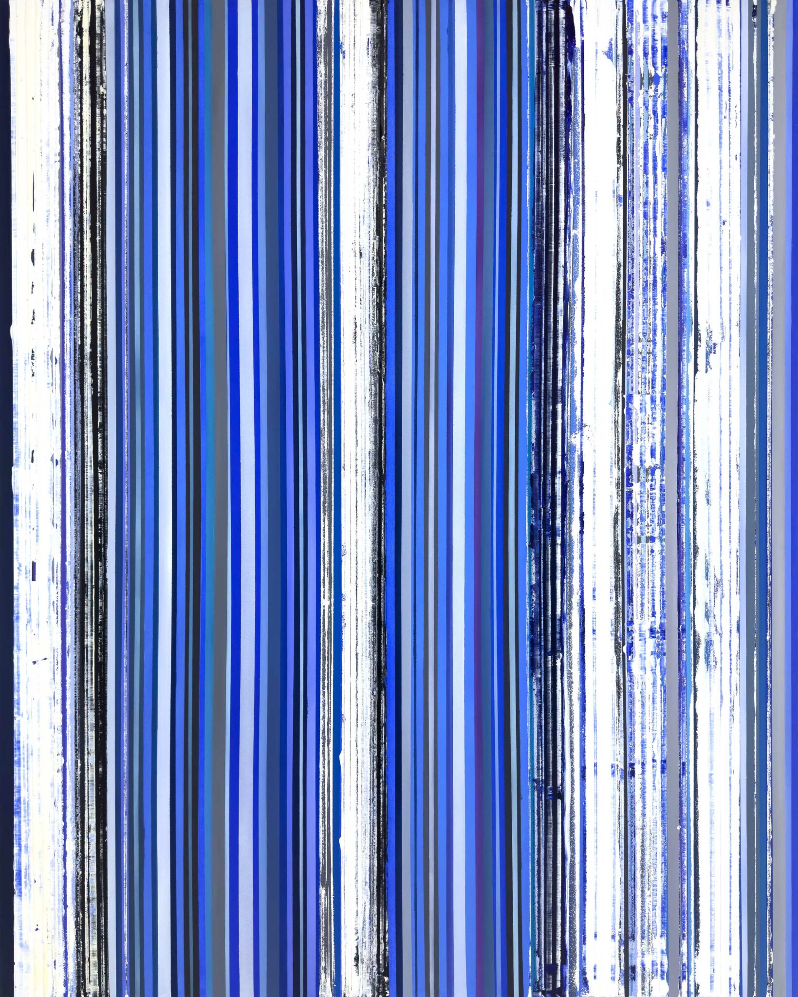 A62 Stripes blue | Artwork by Martin Sonnleitner | Galeria HMH | Art ...