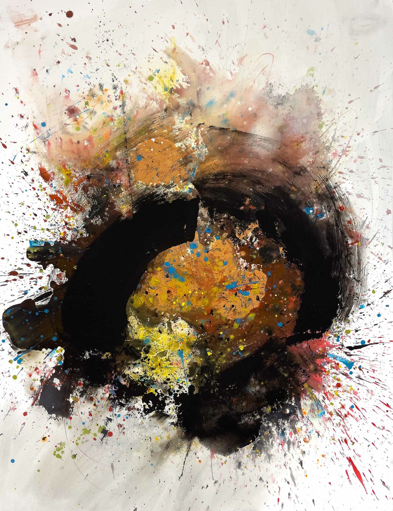 Black loop | Artwork by Sinasi Bozatli | Galeria HMH | Art Gallery ...